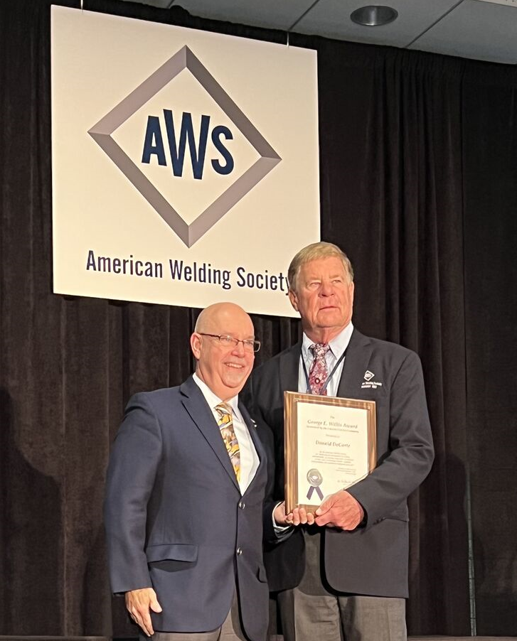 Congratulations, Don DeCorte! - RoMan Manufacturing